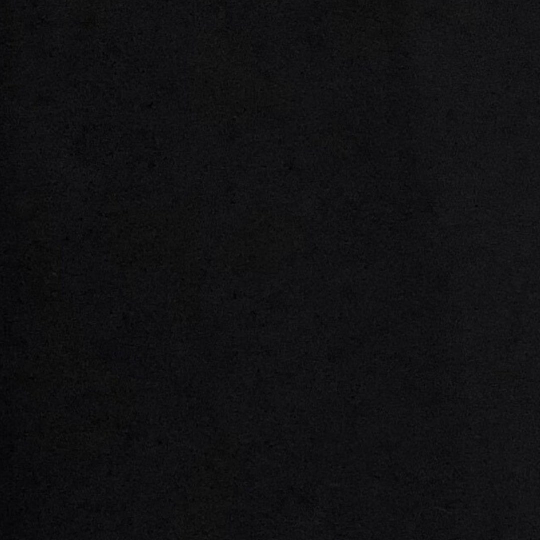 Kona Fabric / Kona Black Fabric / 100% Cotton Fabric / Kaufman Kona ...