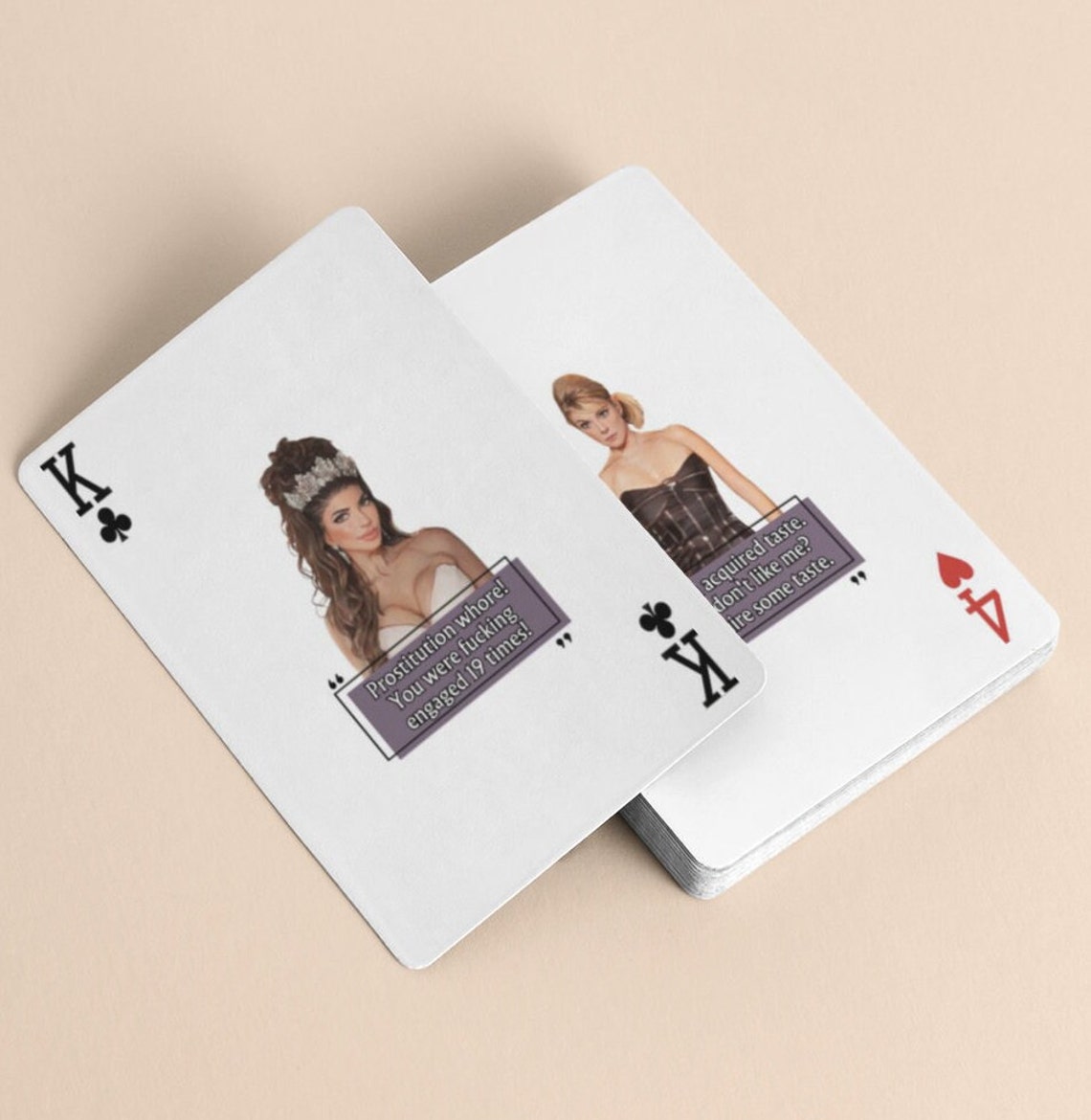 Cards Bravo Playing Cards Bravo Inspired Game Bravo Quote Cards Friend ...