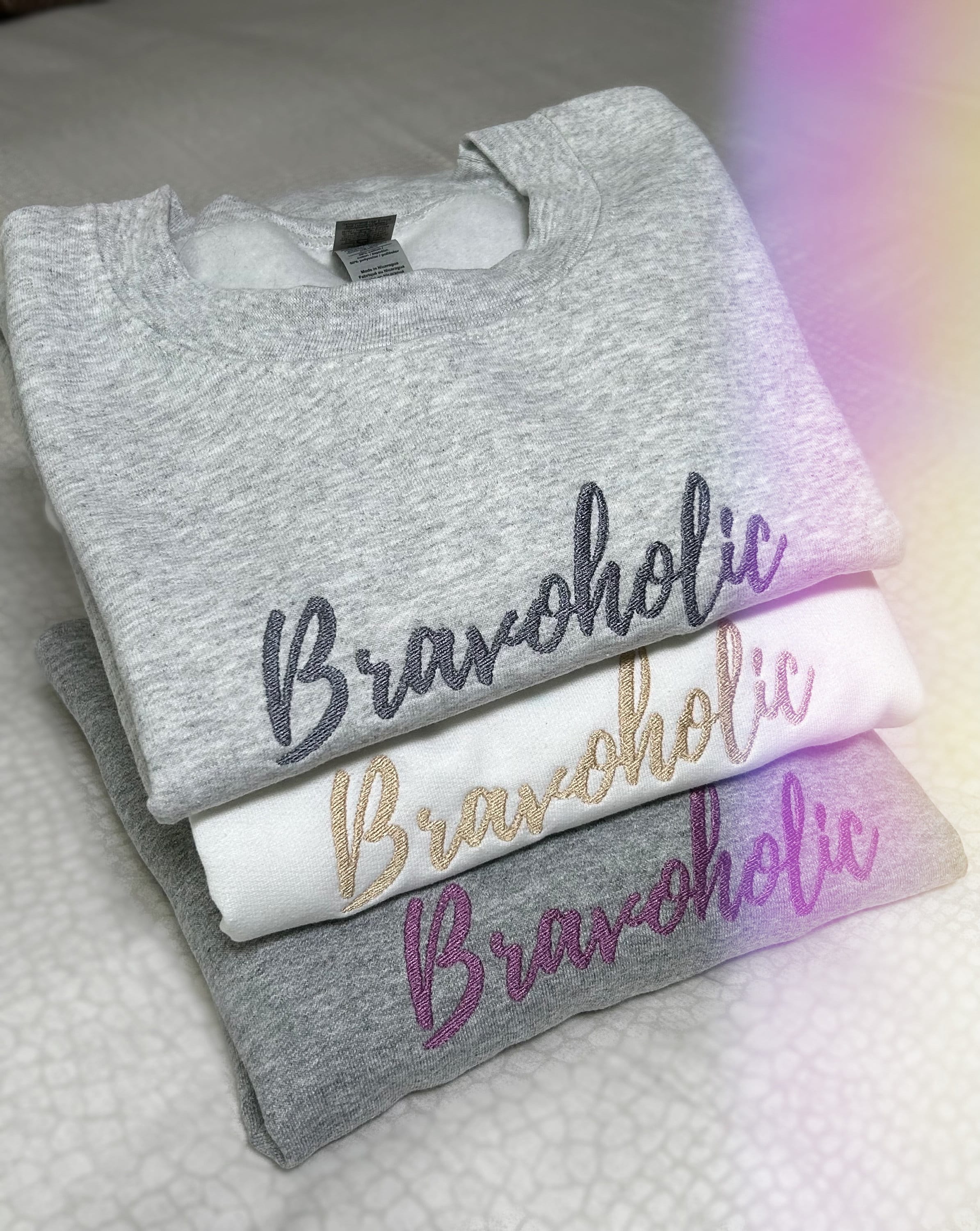 Bravo Embroidered Sweatshirt for Bravo Fan Crewneck Bravocon Hoodie ...