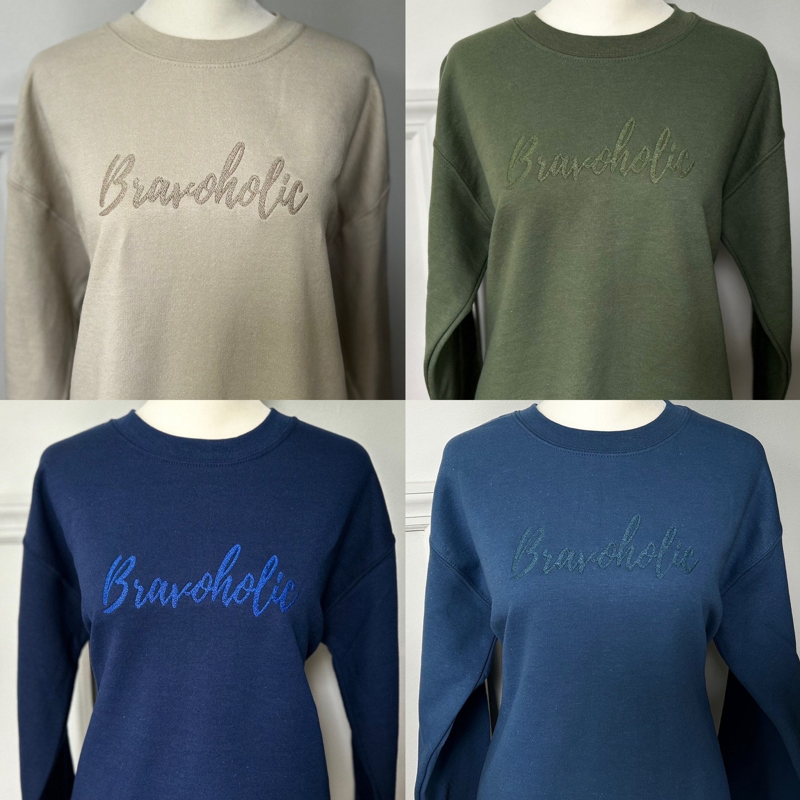 Bravo Embroidered Sweatshirt for Bravo Fan Crewneck Bravocon Hoodie ...