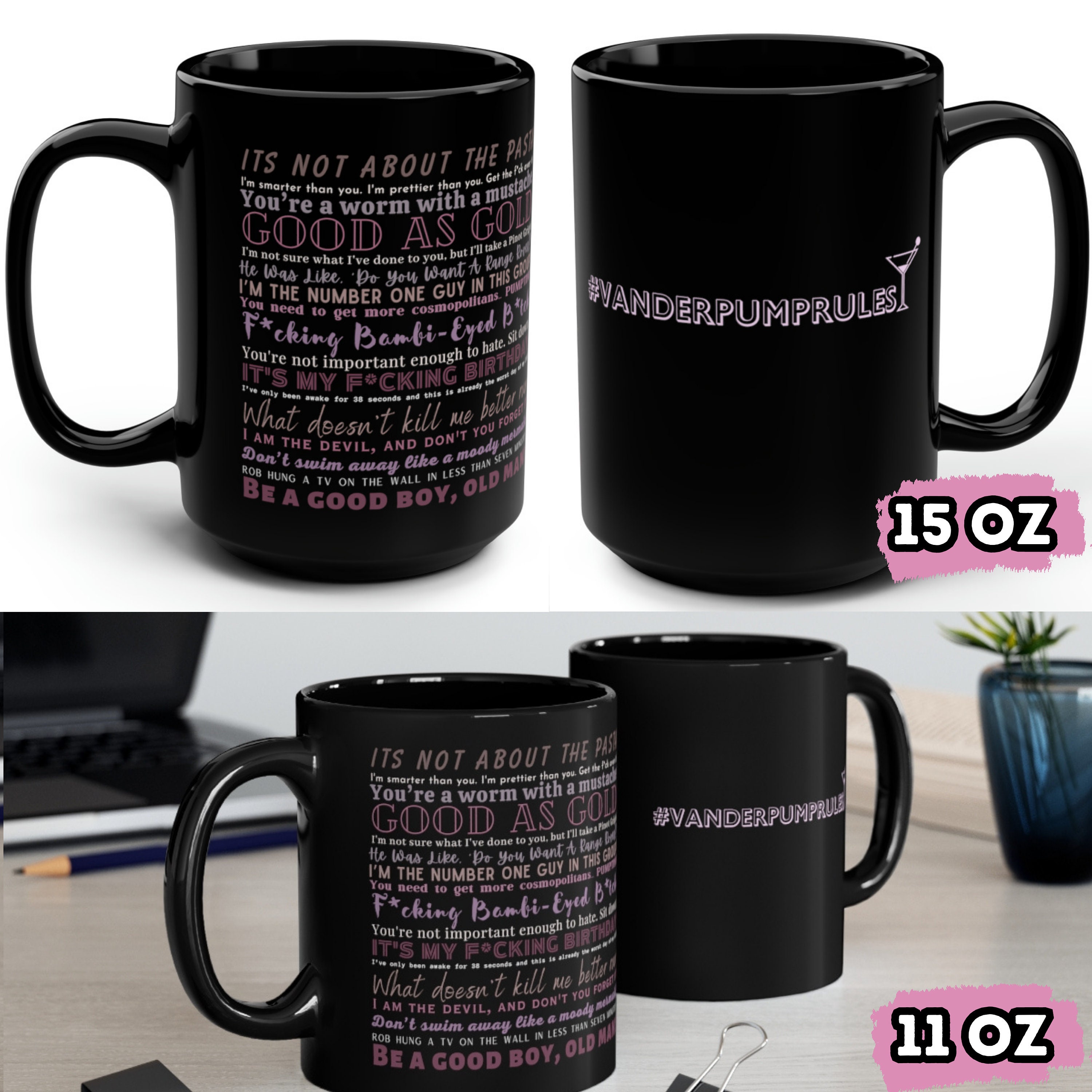 Vanderpump Rules 11 Oz Mug Bravo Quote Mug Best Pump Rules Quotes Funny ...