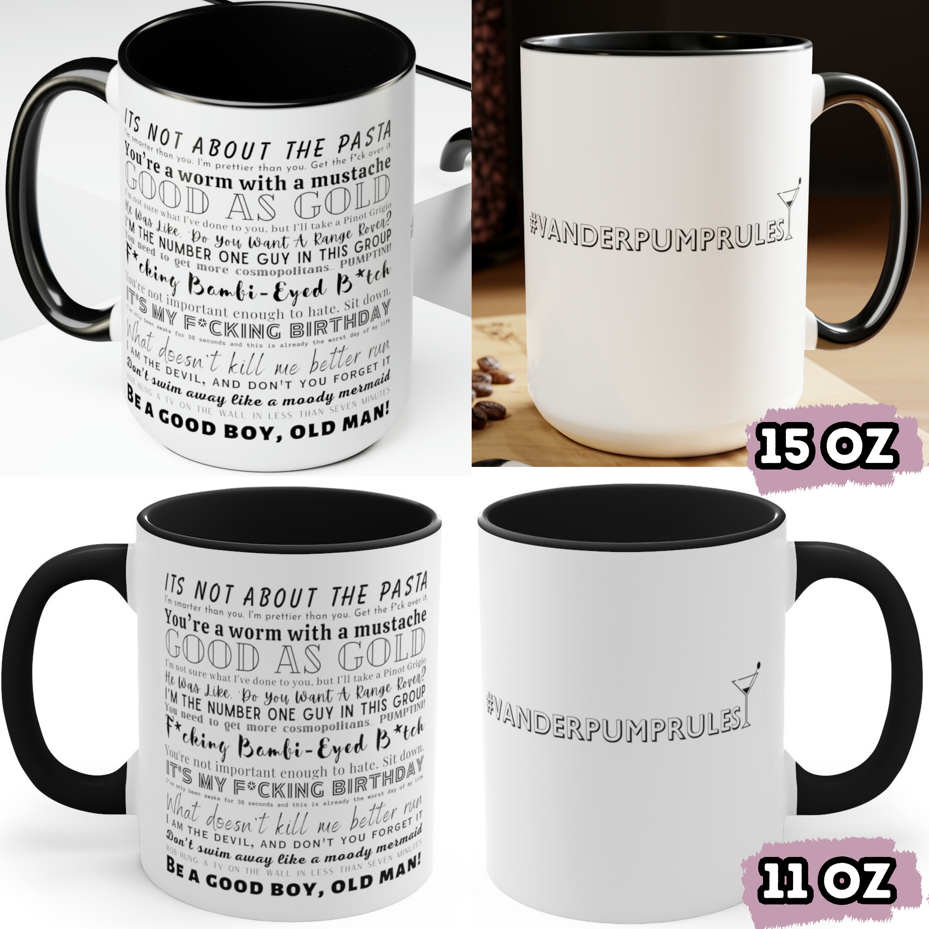 Vanderpump Rules 11 Oz Mug Bravo Quote Mug Best Pump Rules Quotes Funny ...