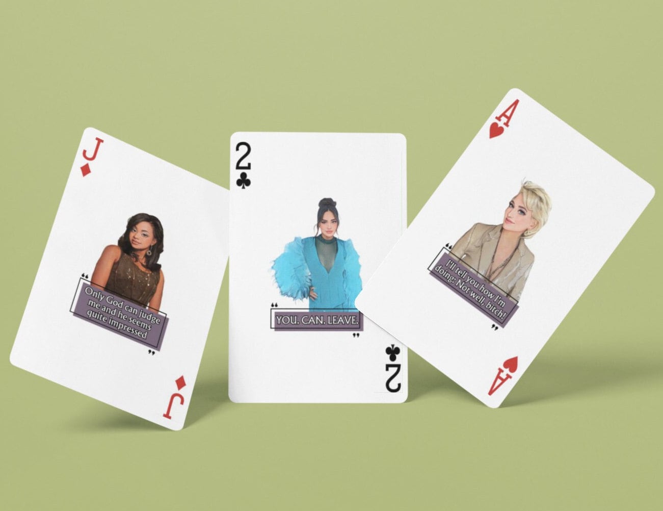 Cards Bravo Playing Cards Bravo Inspired Game Bravo Quote Cards Friend ...