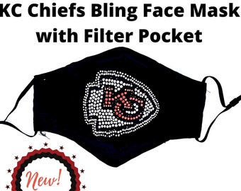 Kc Chiefs Mask | Etsy
