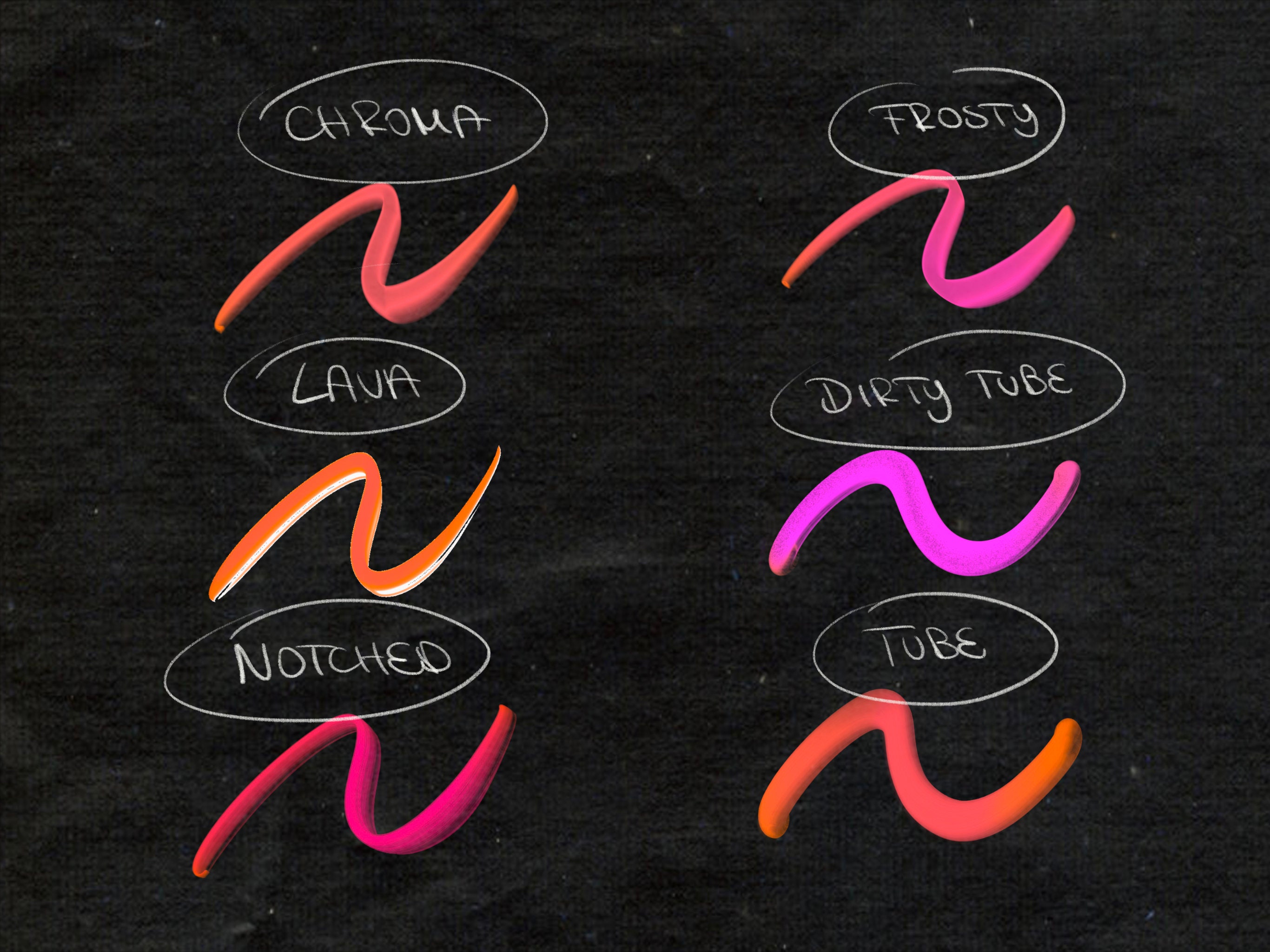 3d-lettering BRUSHSET for Procreate Digital Satisfying Lettering ...