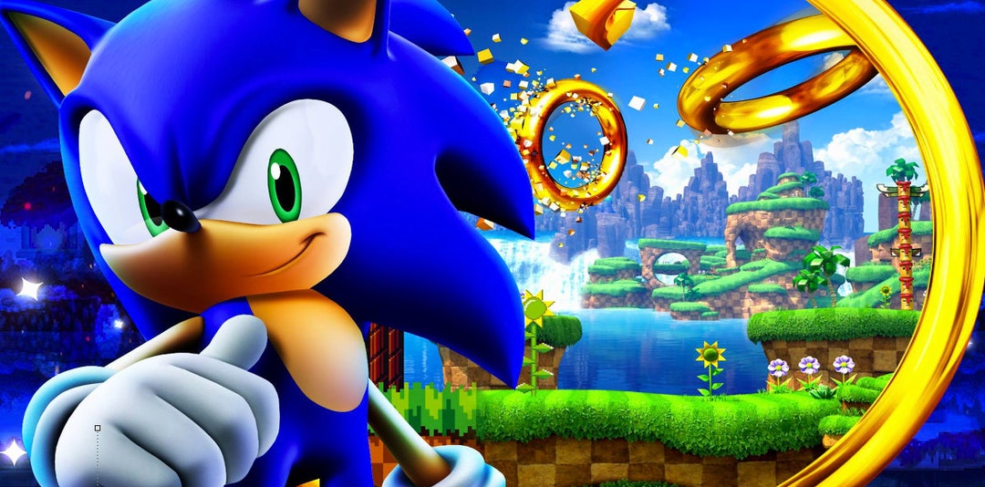 Sonic Birthday Banner, Sonic Personalized, Party Decor - Etsy