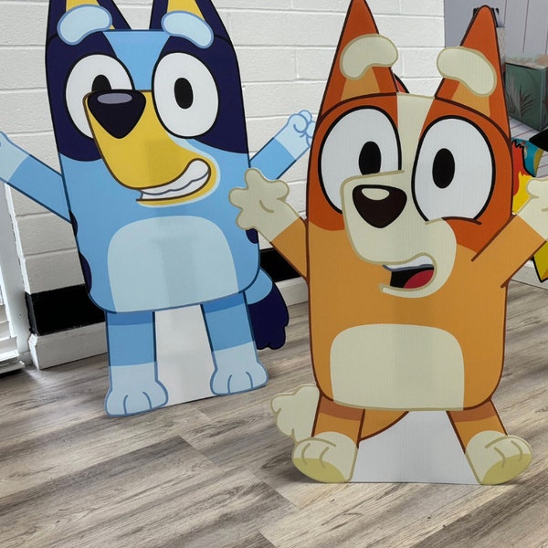 Bluey Cutouts - Etsy