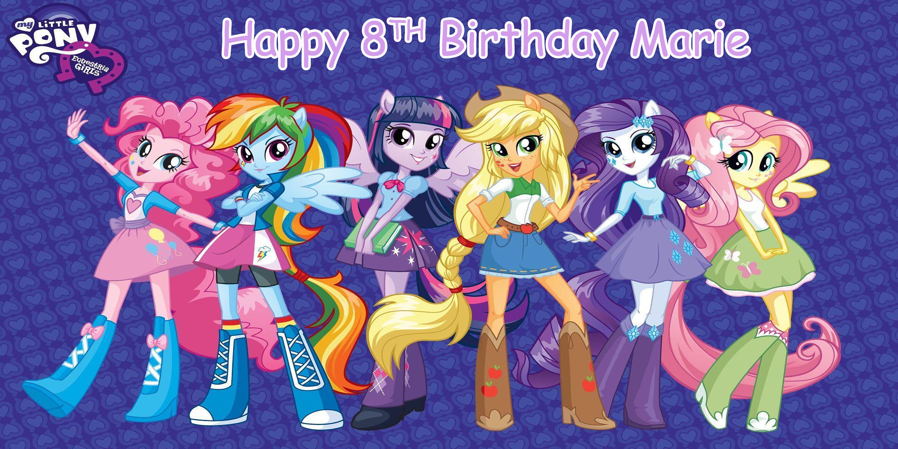 My Little Pony Birthday Banner
