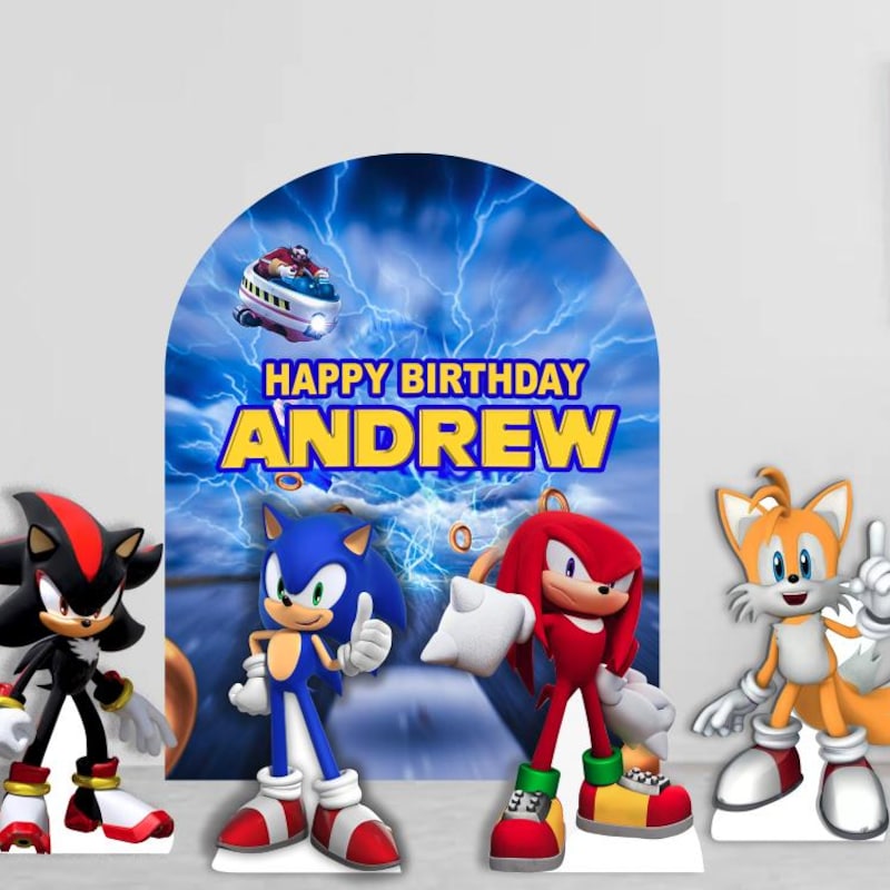 Sonic Cutouts - Etsy