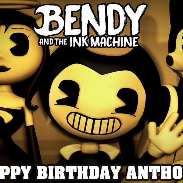 Bendy and the Ink Machine Party Supplies - Etsy