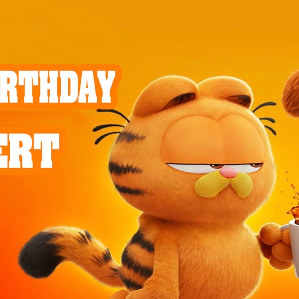 Garfield Party - Etsy