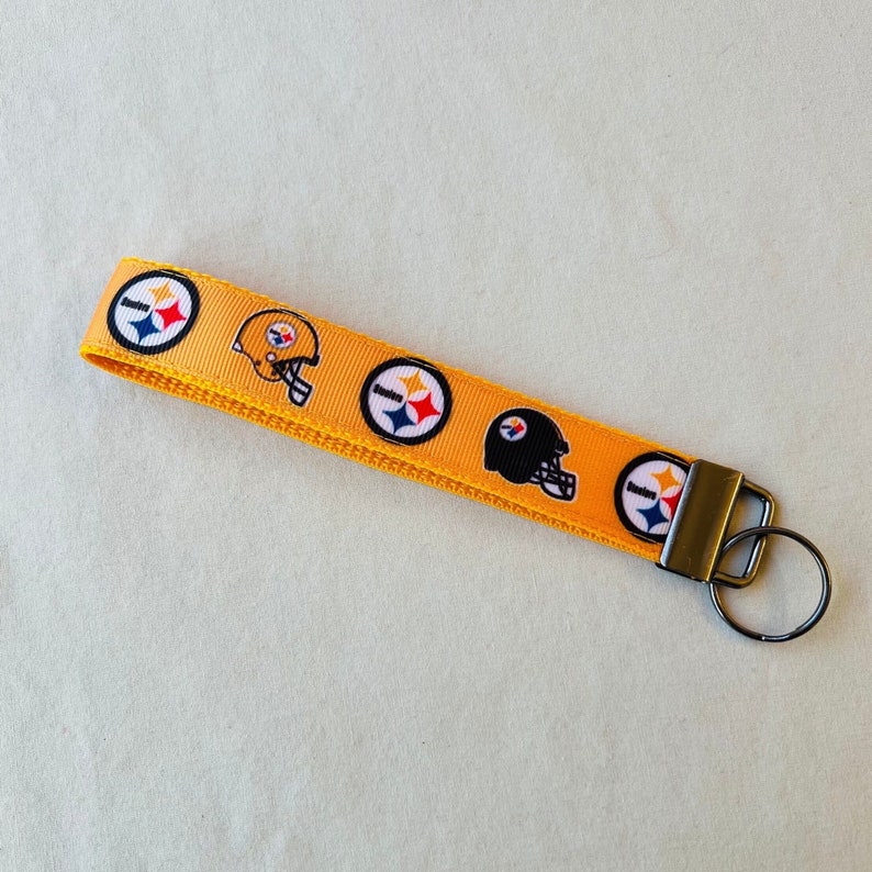 6" Key Fob Wristlet - Pittsburgh Football Fan - Etsy