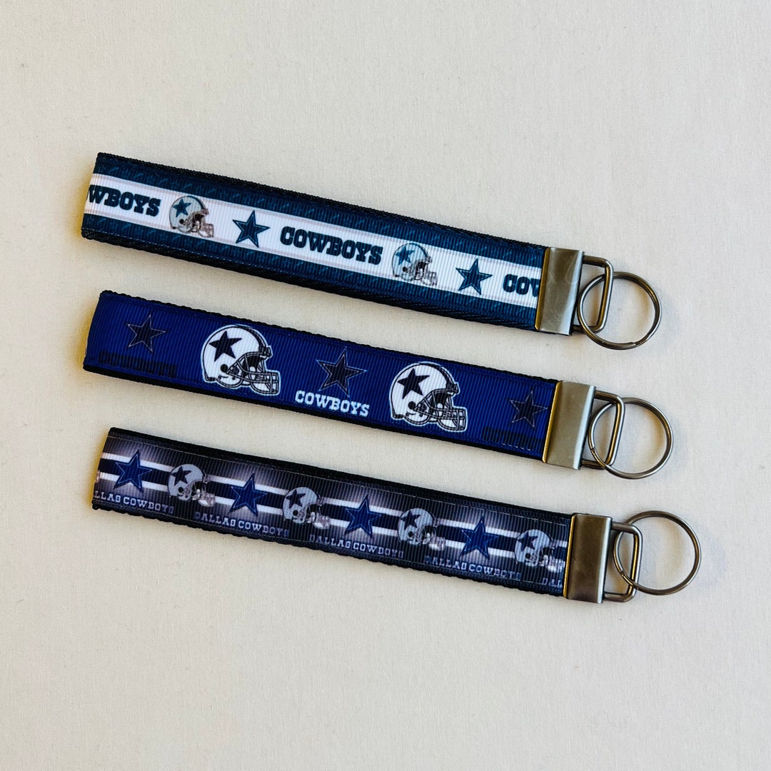 6" Key Fob Wristlet - Dallas Football Fan - Etsy