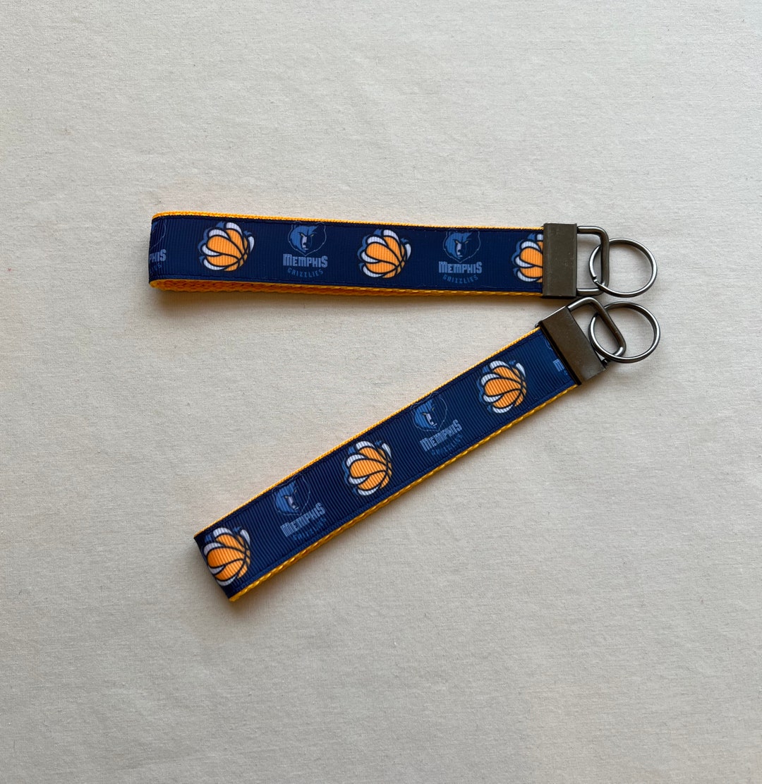 6" Key Fob Wristlet - Memphis Basketball Fan - Etsy