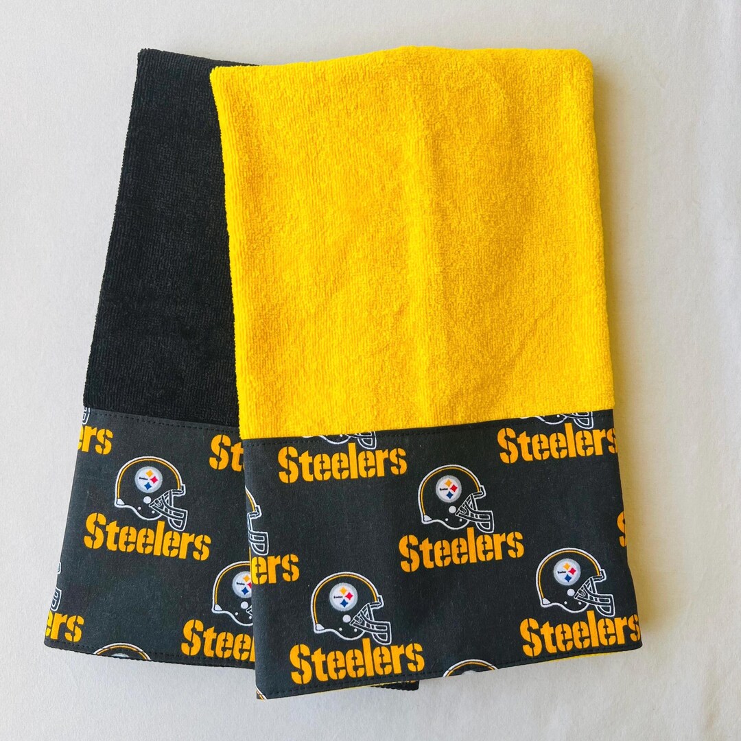 Pittsburgh Football Fan Hand Towel - Etsy