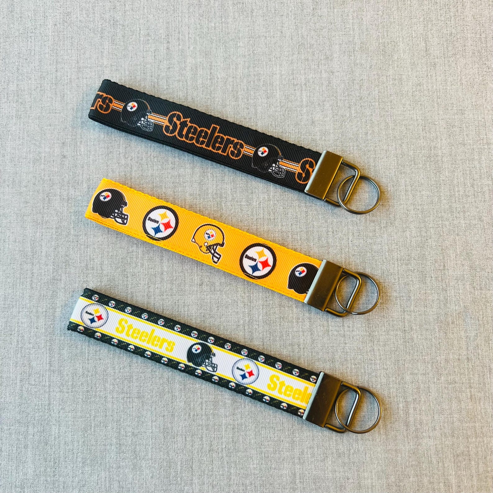 6" Key Fob Wristlet - Pittsburgh Football Fan - Etsy