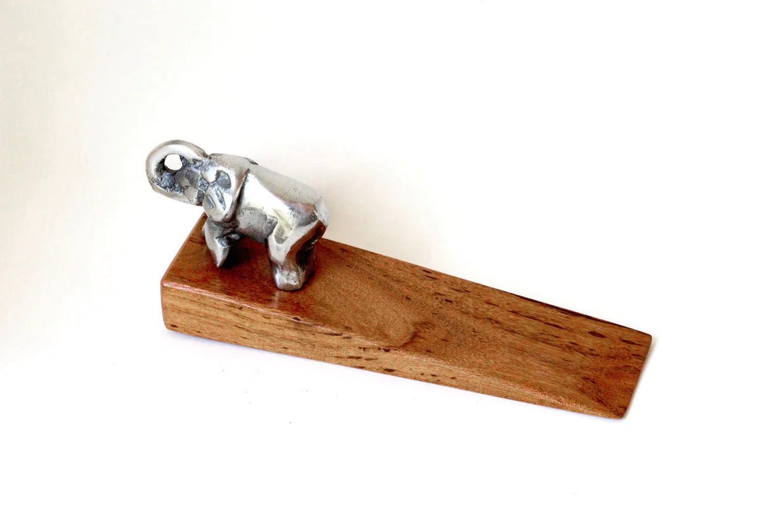Handmade Door Stopper //wood/aluminium/door Stop/housewarming Gift/gift ...