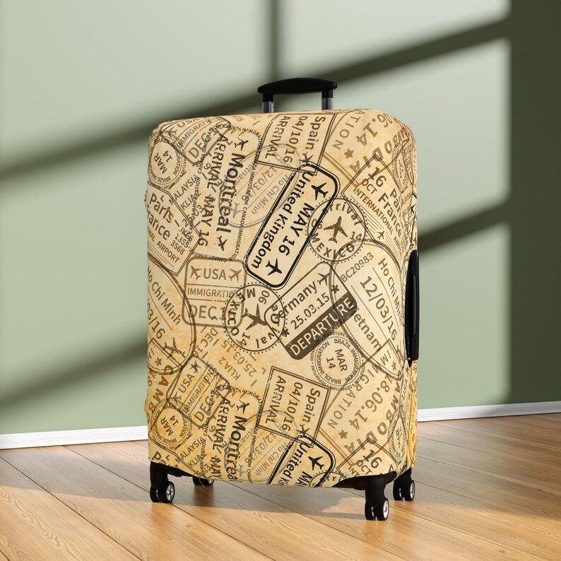 Personalized Luggage Cover - Suitcase and Baggage Protection ...