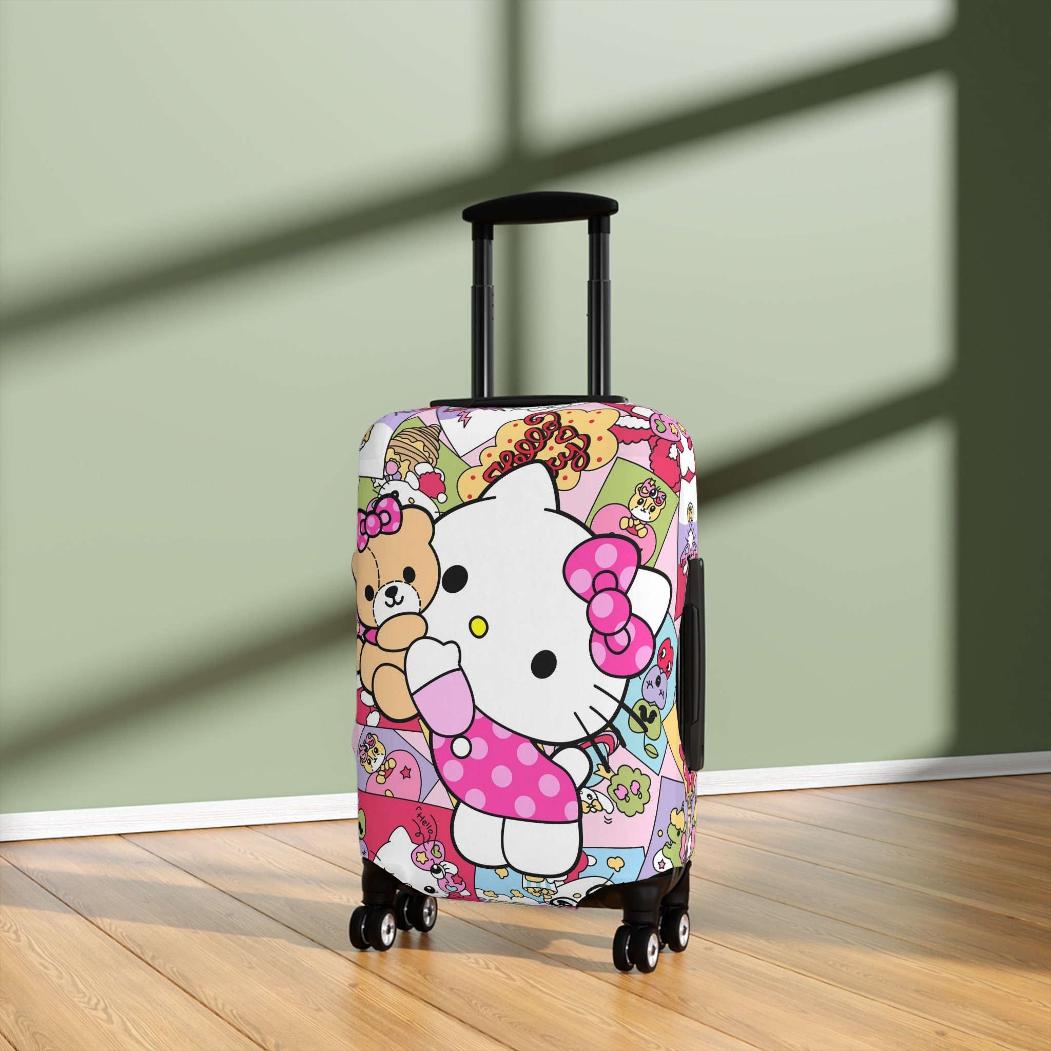Hello Kitty Luggage Cover - Suitcase and Baggage Cover for Protection ...