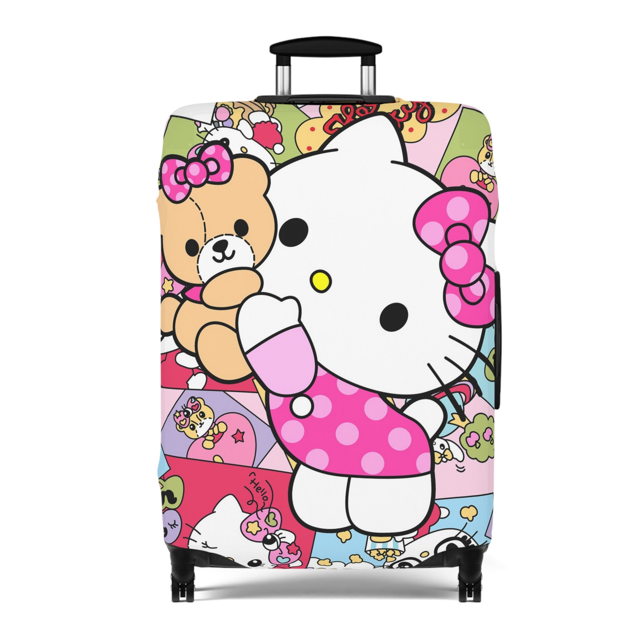 Hello Kitty Luggage Cover - Suitcase and Baggage Cover for Protection ...