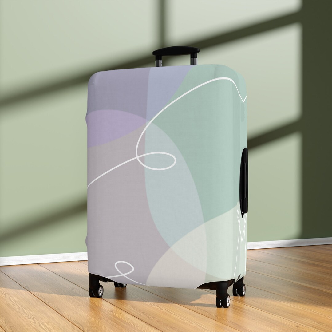 Stylish Minimalist Pastel Color Luggage Cover - Best Protective ...