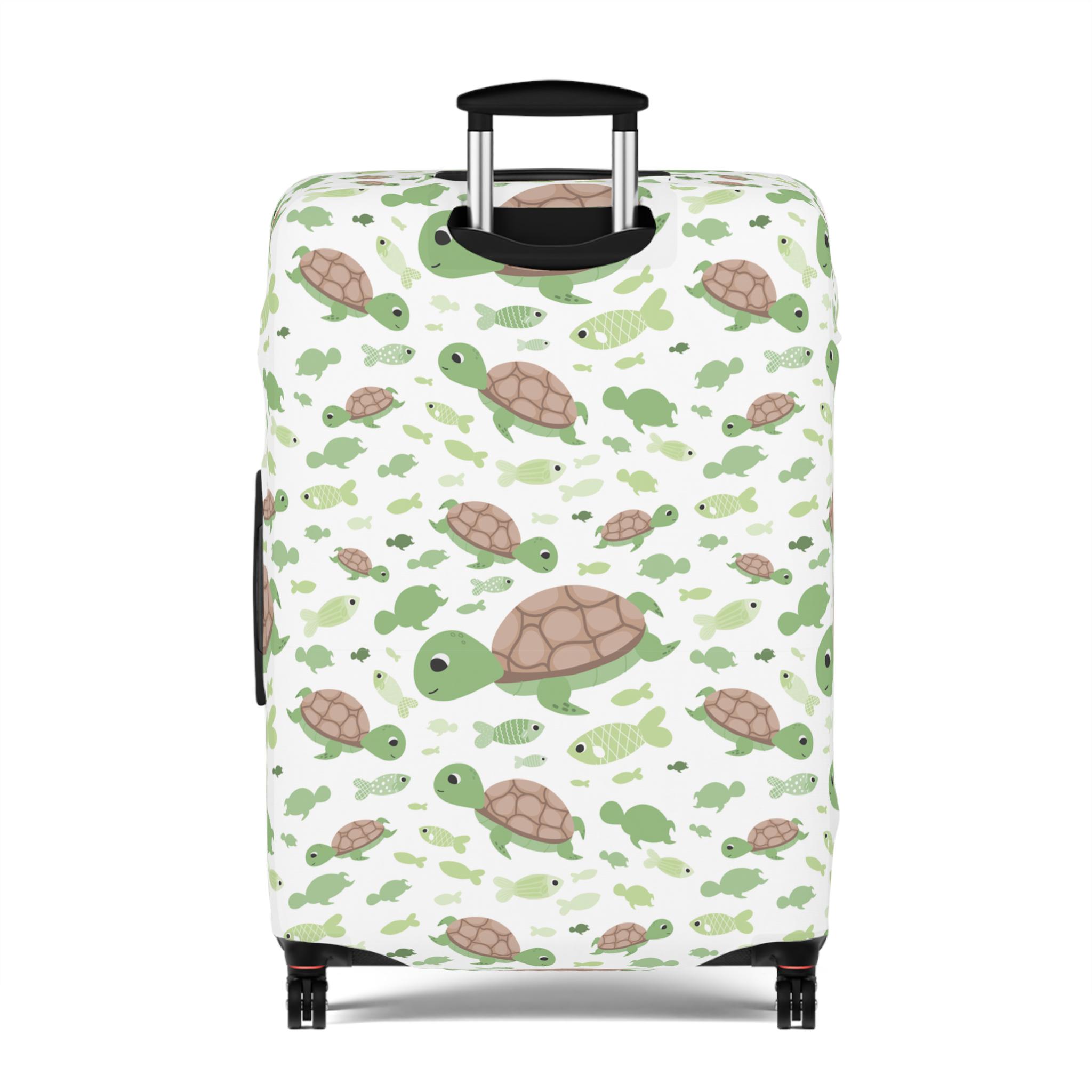Cute Sea Turtles - Luggage Protector - Suitcase Cover - Baggage Cover ...