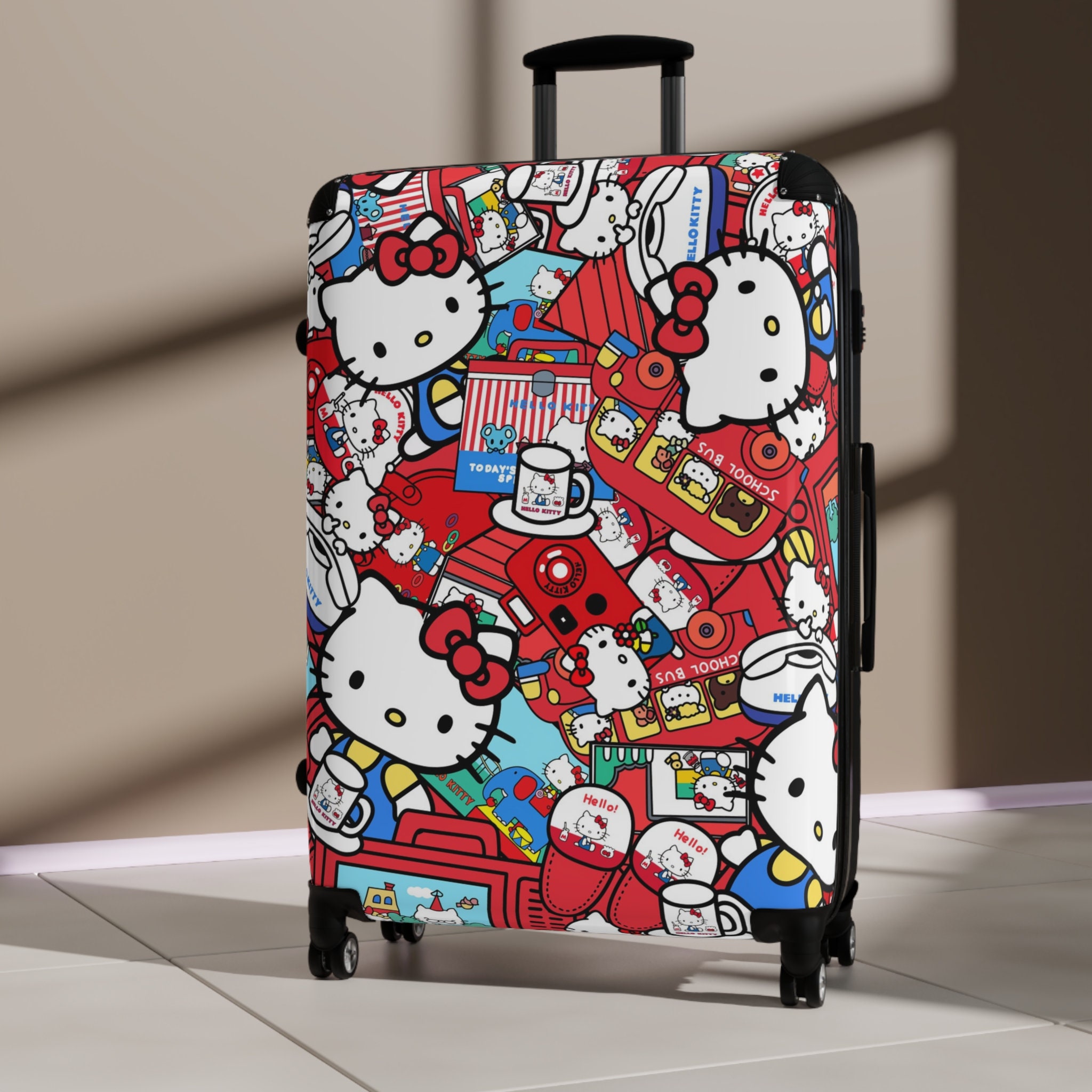 Hard Case Luggage - Rolling Luggage- Hello Kitty Vacation sold by Paco ...