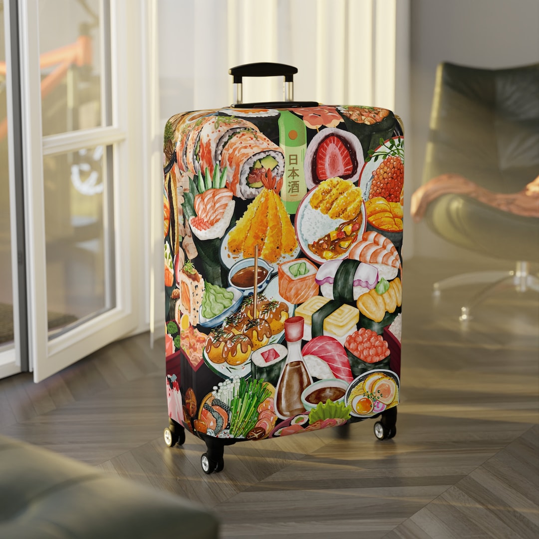 Personalized Luggage Cover Travel Essentials Washable - Etsy