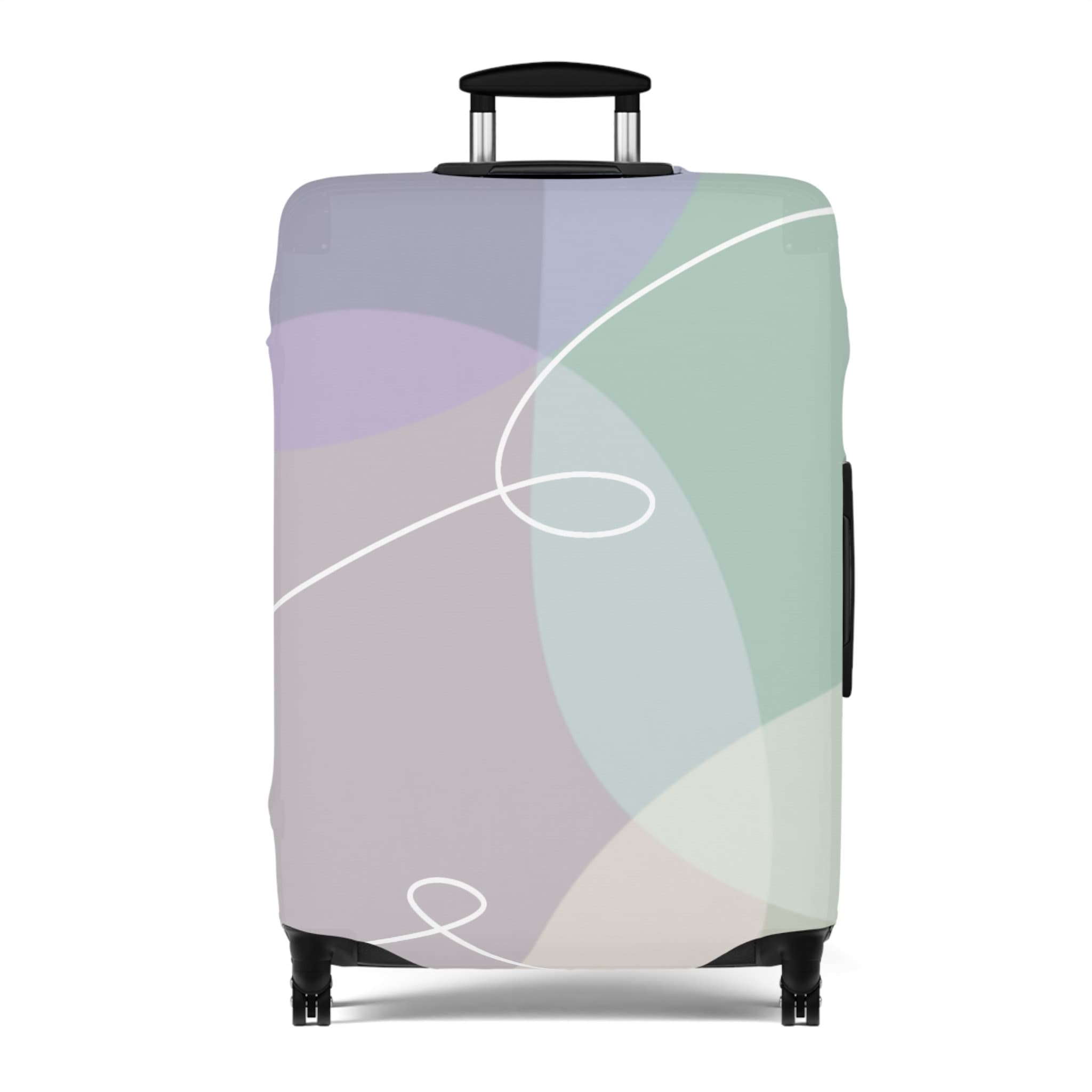 Stylish Minimalist Pastel Color Luggage Cover - Best Protective ...