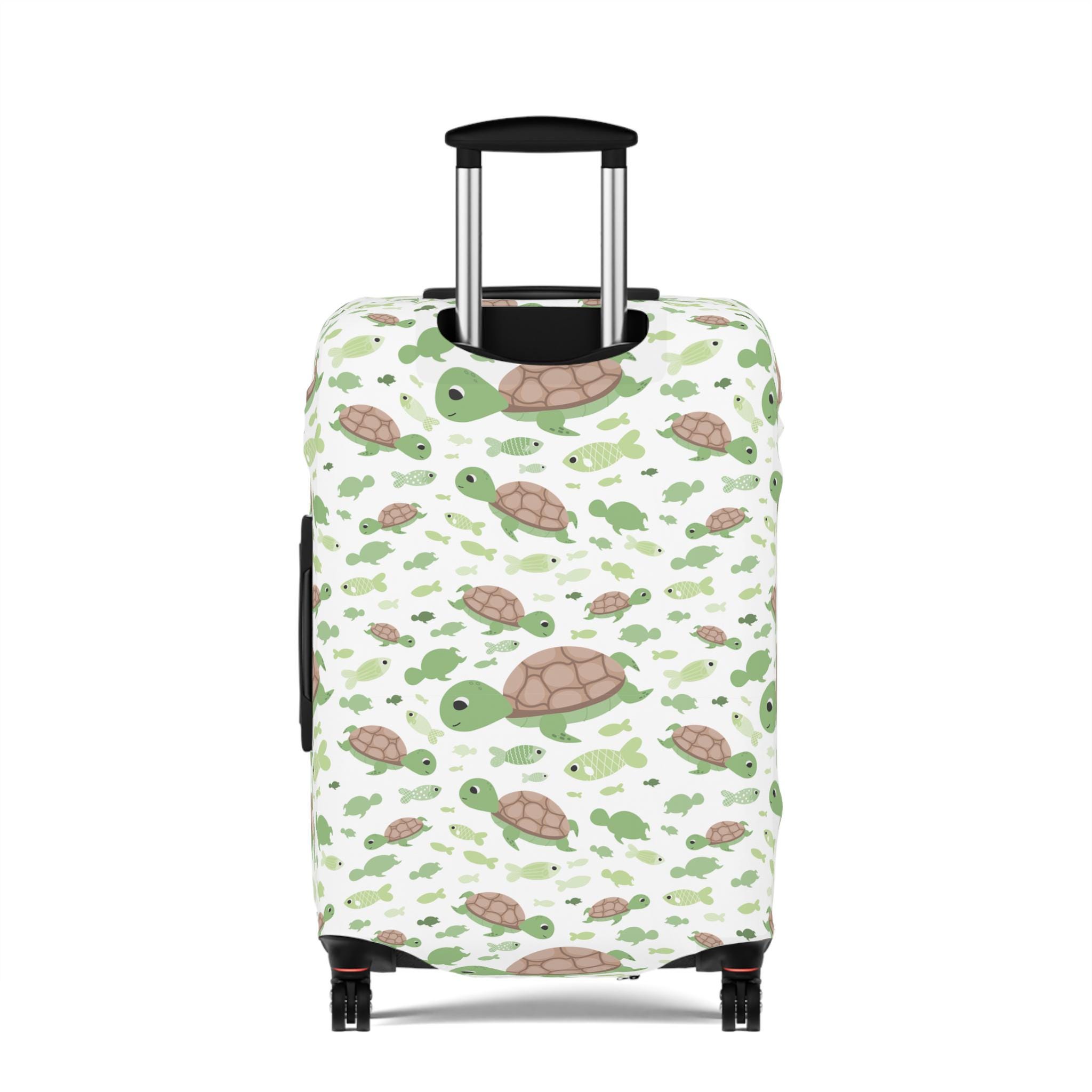 Cute Sea Turtles - Luggage Protector - Suitcase Cover - Baggage Cover ...