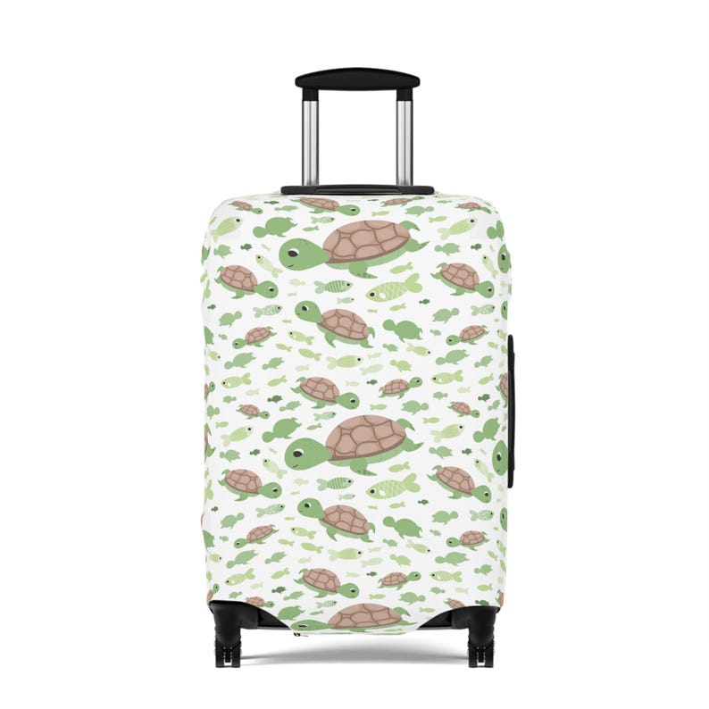 Cute Sea Turtles - Luggage Protector - Suitcase Cover - Baggage Cover ...