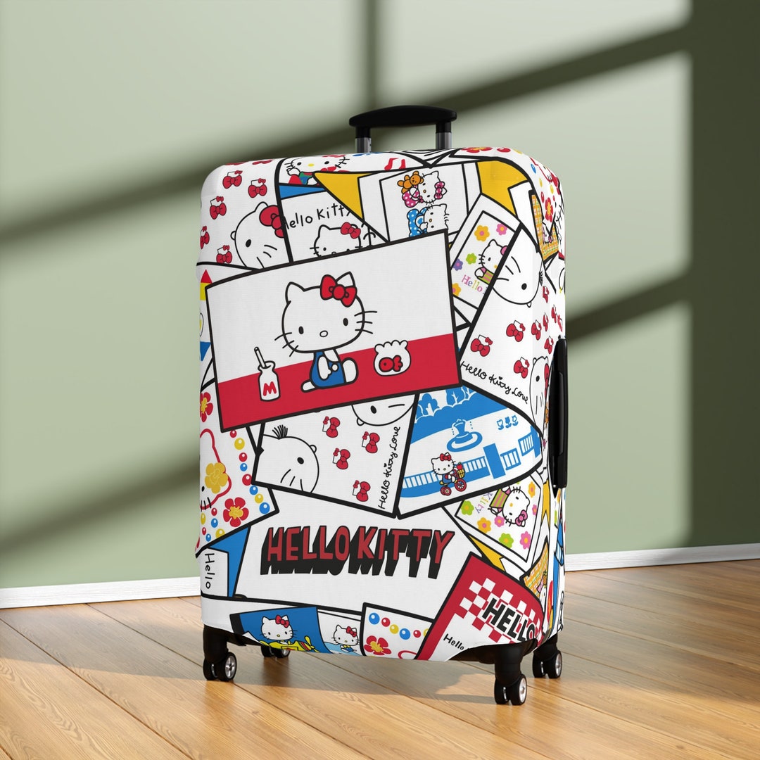 Hello Kitty Luggage Cover Suitcase and Baggage Cover for - Etsy