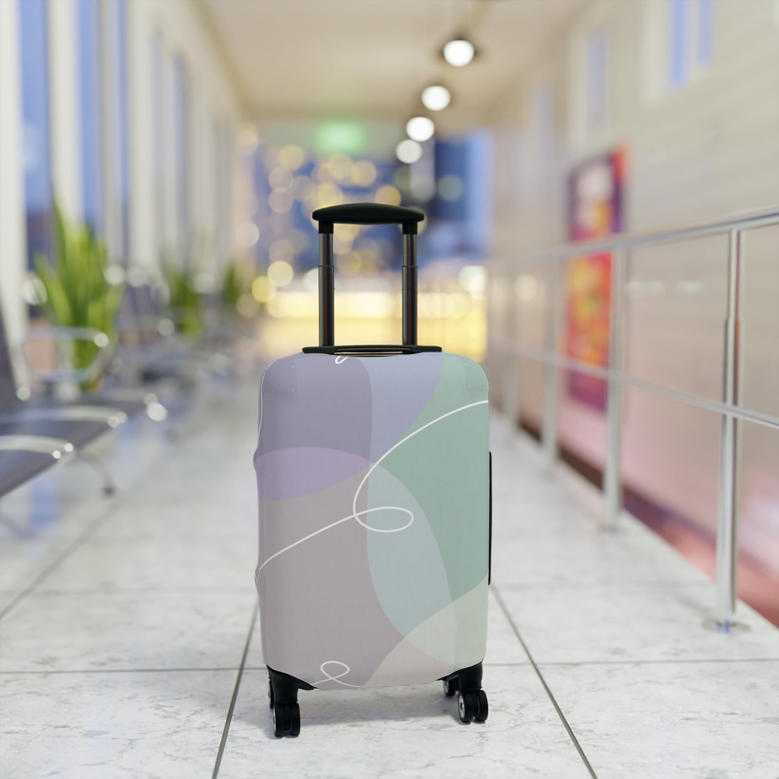 Stylish Minimalist Pastel Color Luggage Cover - Best Protective ...