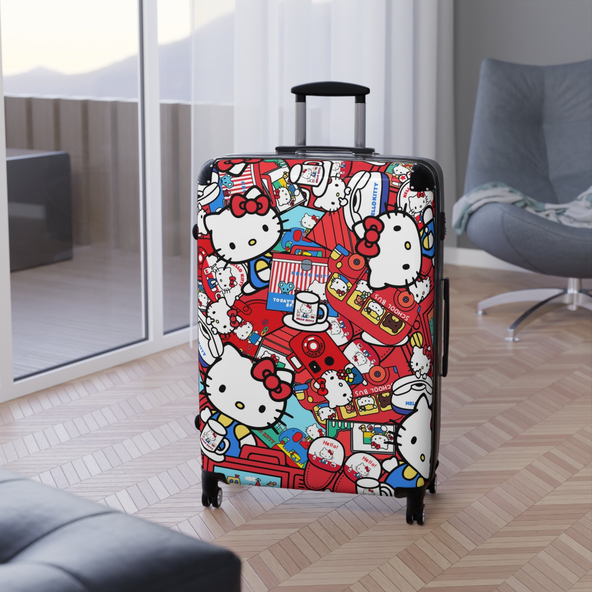 Hard Case Luggage - Rolling Luggage- Hello Kitty Vacation sold by Paco ...