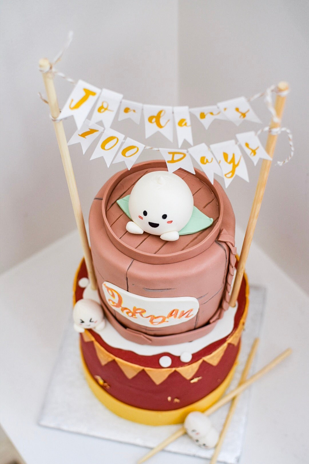 Cute Baby Dumpling Cake Topper - Etsy