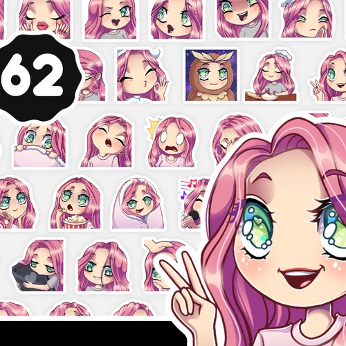 SUPER BUNDLE Emote Pack Milania : Vanilla Skin . Butter - Etsy