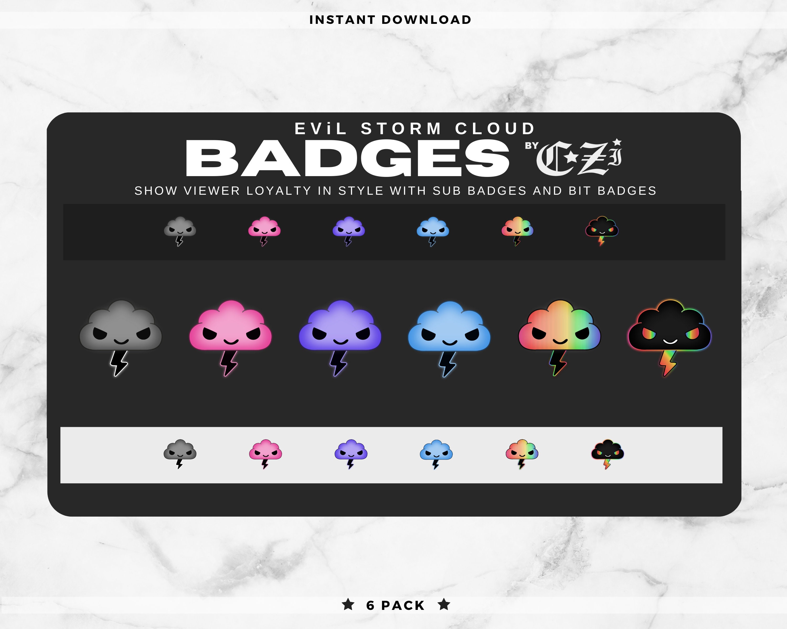 Cloud Badges