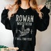 Rowan Whitethorn Throne of Glass Sweatshirt Officially LICENSED Sarah J ...