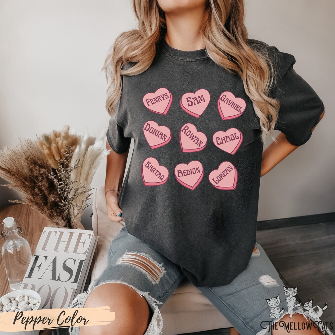 Throne of Glass Comfort Colors® Shirt, Book Boyfriends OFFICIALLY ...