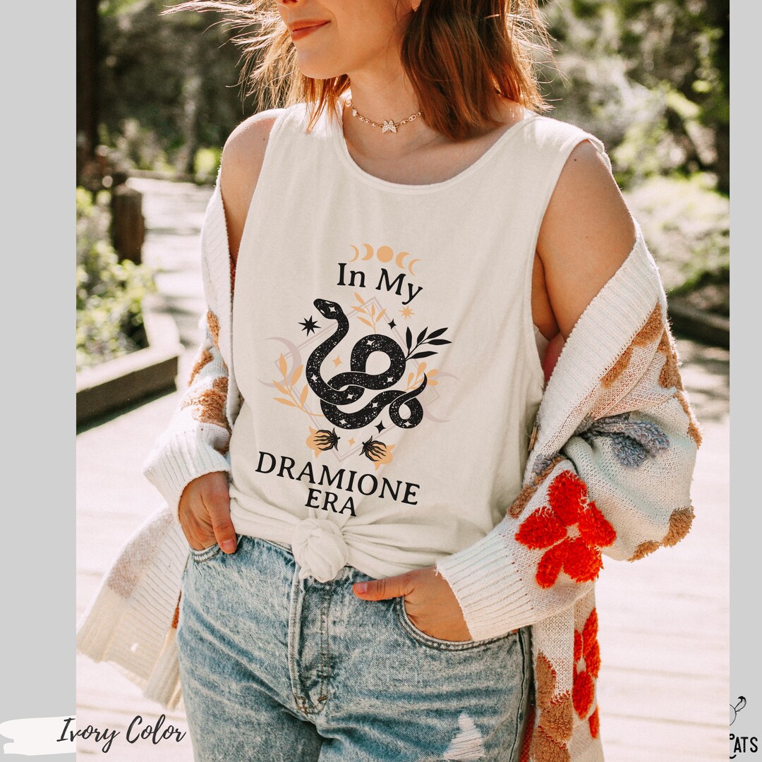 Dramione Manacled Tank Top Comfort Colors Wizard School Vintage Tee ...