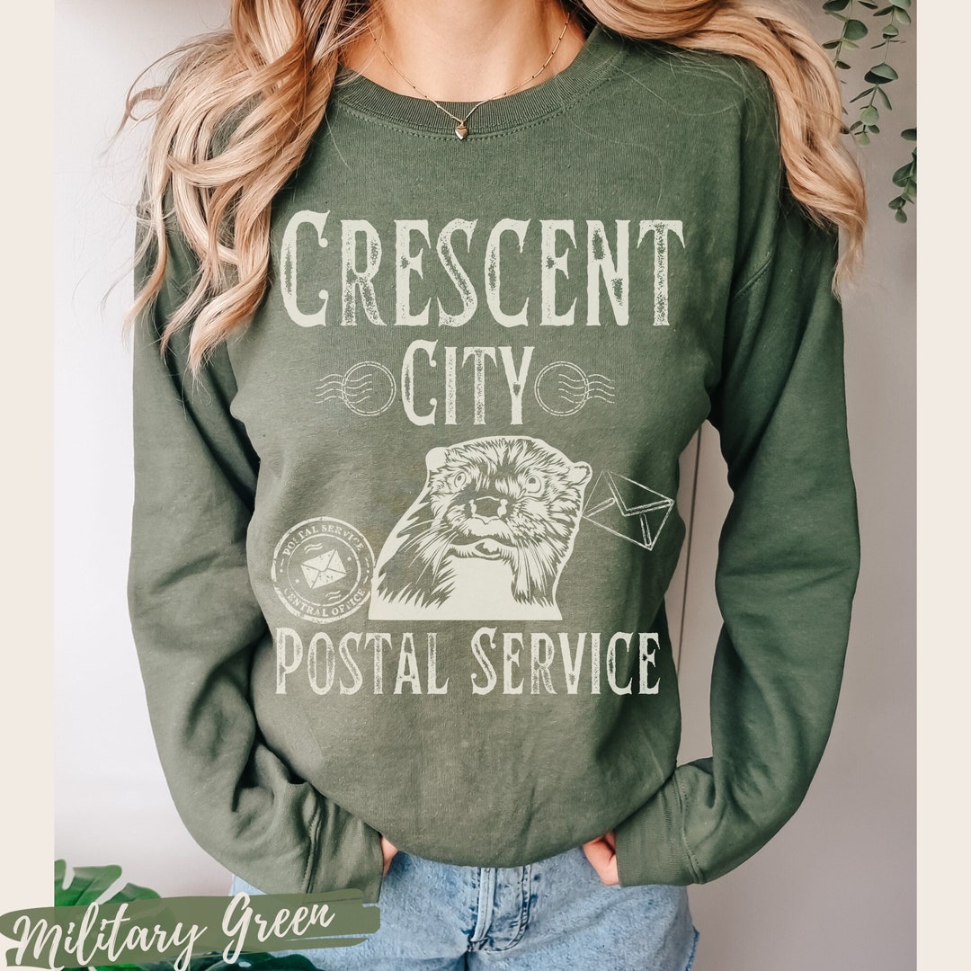 Crescent City Postal Service Sweatshirt OFFICIALLY Licensed Sarah J ...