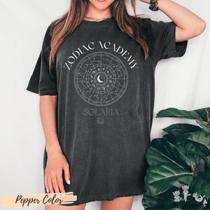 Zodiac Academy Solaria Shirt Comfort Colors Tee, Lance Orion LICENSED ...