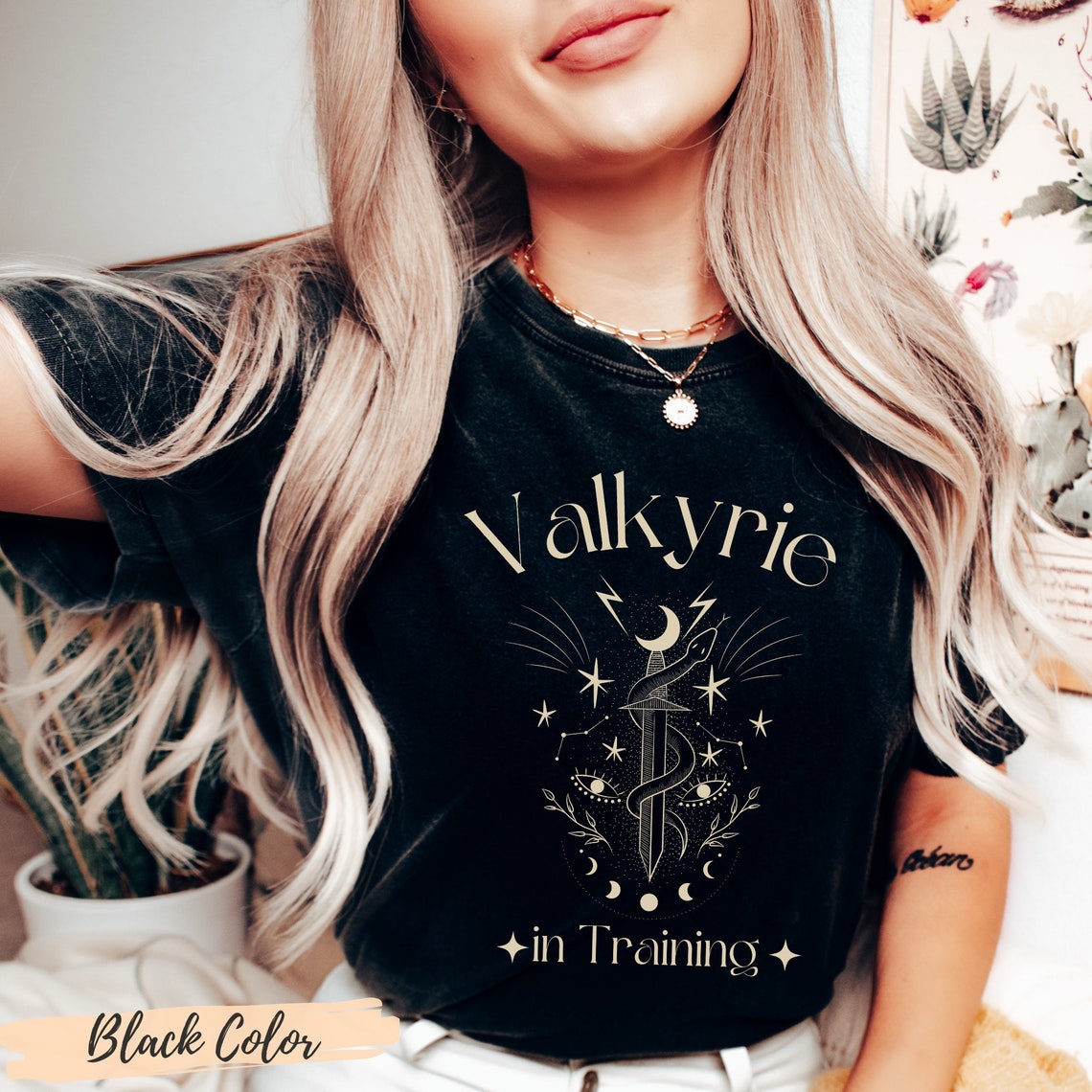 Valkyrie in Training Shirt Comfort Colors® Tee, TOG Tshirt, Acosf ...