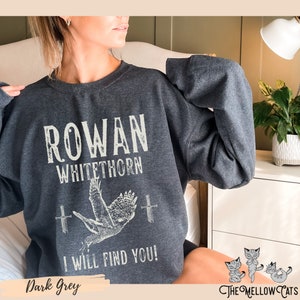 Rowan Whitethorn Throne of Glass Sweatshirt Officially LICENSED Sarah J ...