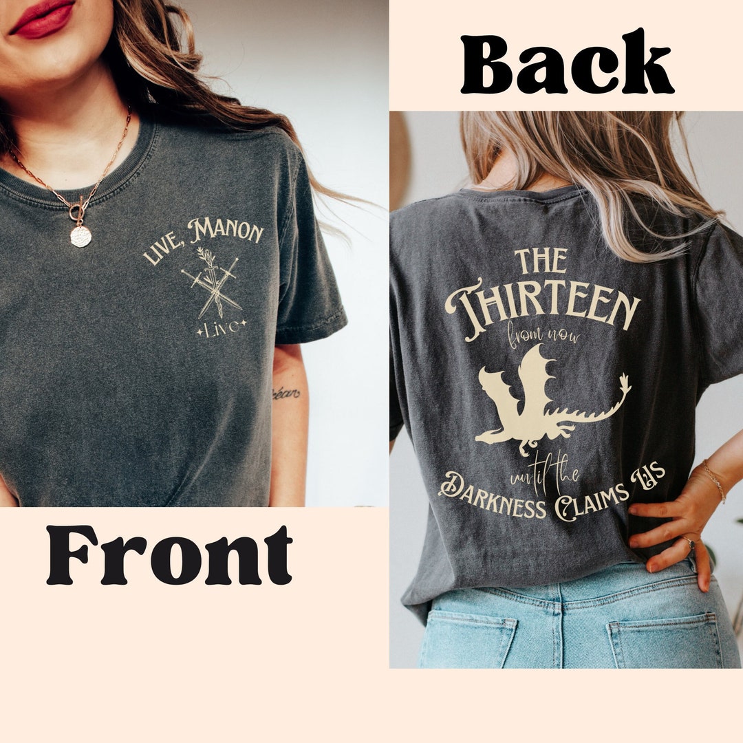 Throne of Glass Shirt Comfort Colors® Manon Blackbeak the Thirteen TOG ...