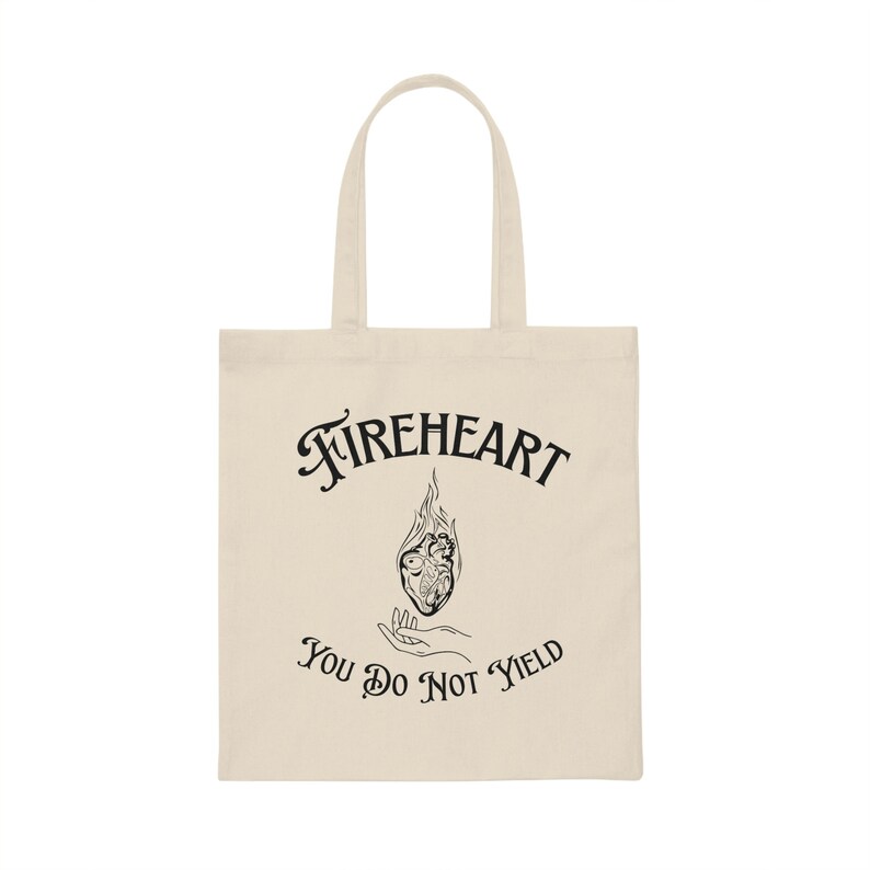 Throne of Glass Fireheart Tote Bag Tog Smut Booktok Bookish - Etsy