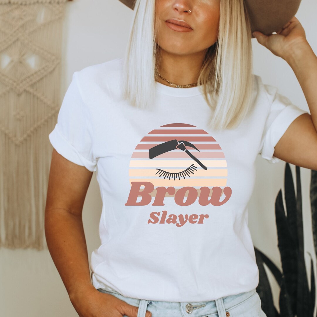 Brow Boss Babe Microblading Artist Tech Shirt Brow Babe Girl - Etsy