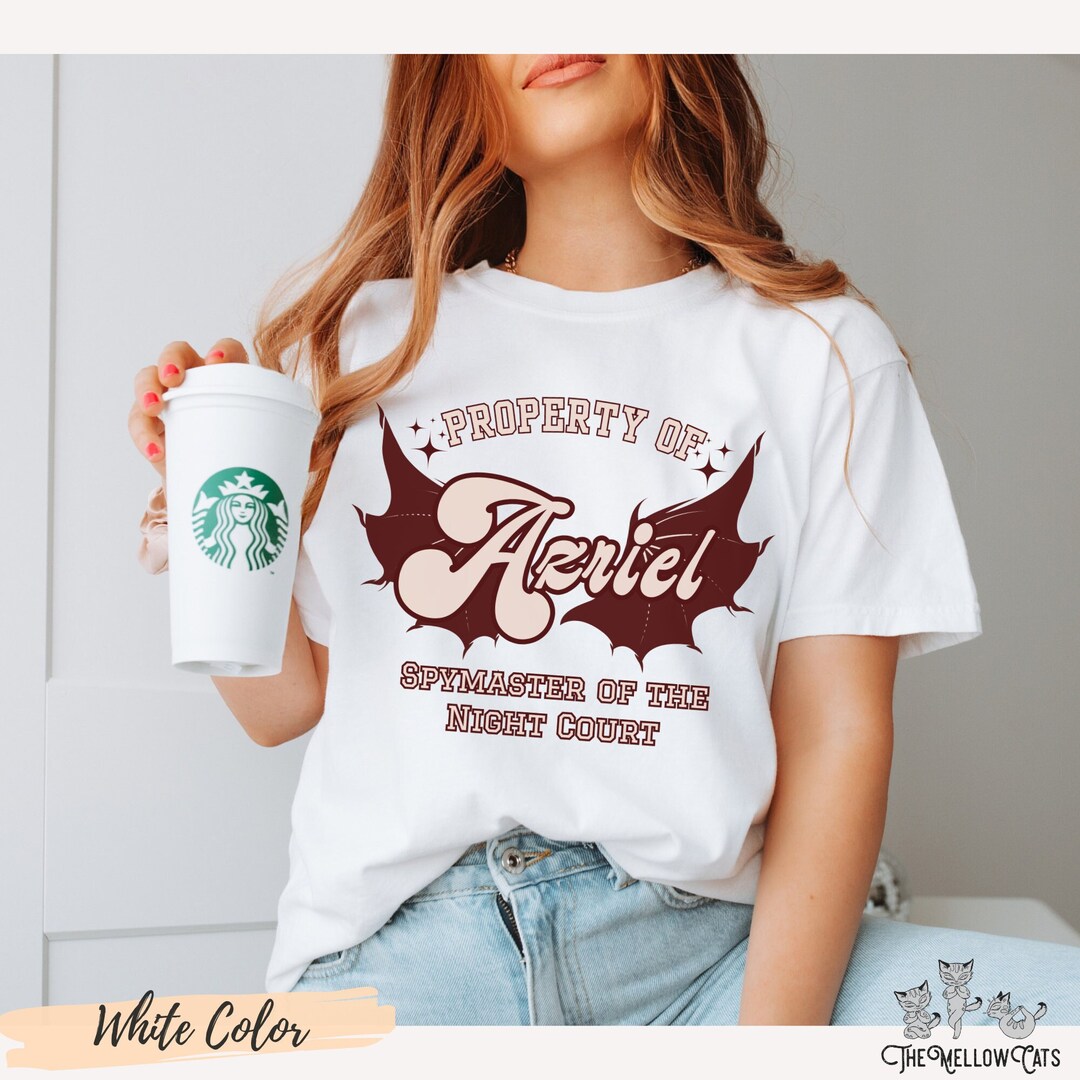 Azriel ACOTAR Comfort Colors Shirt, Team Azriel Licensed SJM Merch ...