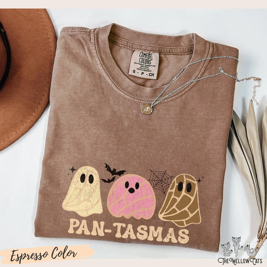 Pan Dulce Ghosts Pantasmas Shirt Comfort Colors Halloween Mexican ...
