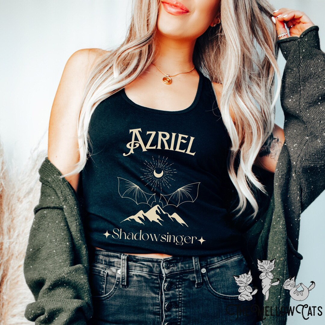 Azriel Shadowsinger ACOTAR Tank Top OFFICIALLY Licensed Sarah J. Maas ...